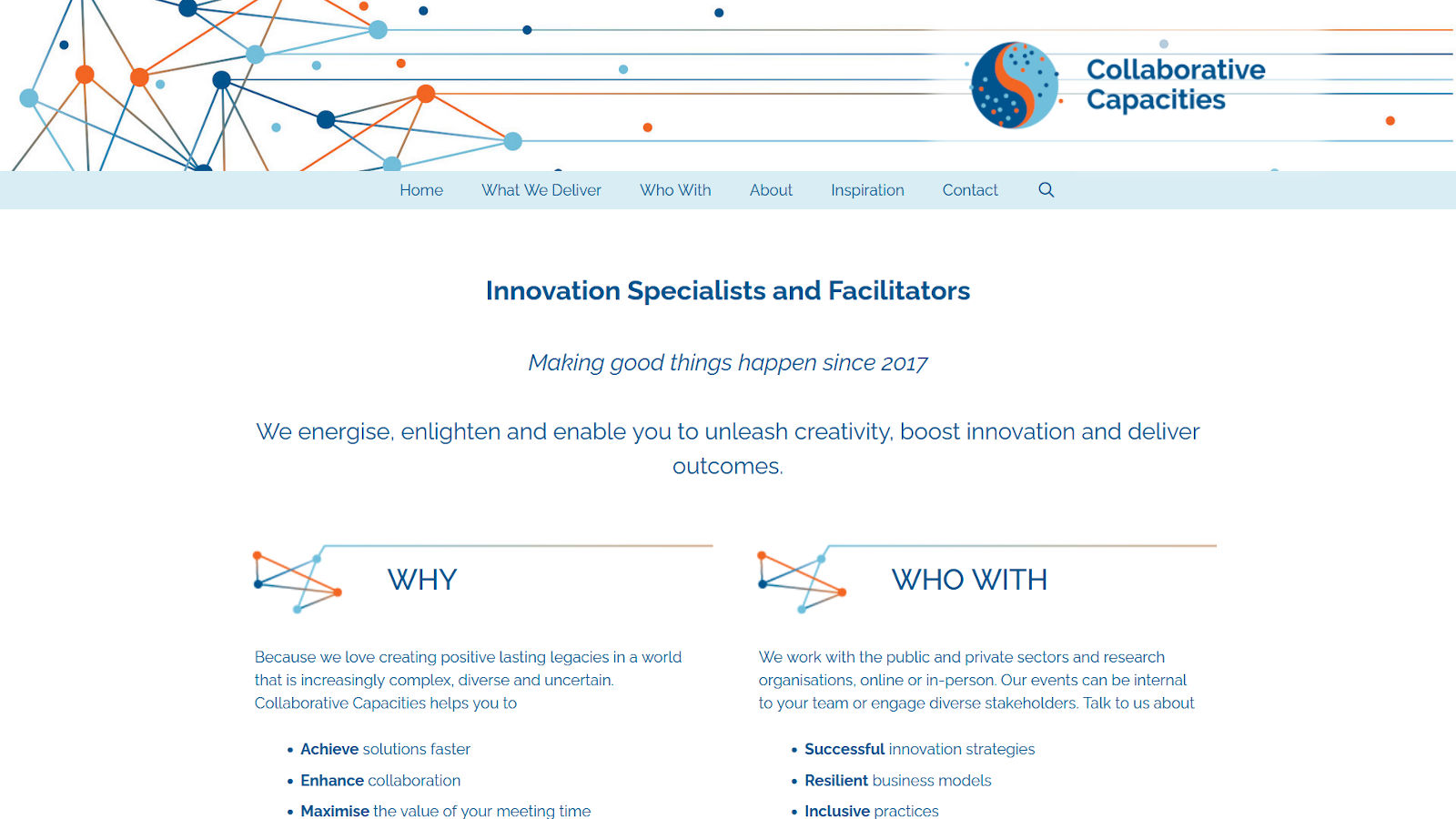 Collaborative Capacities by Websites Ahoy!
